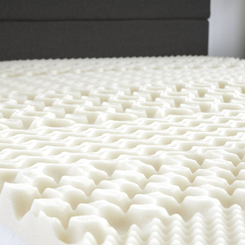 Comfort Tech 1.5” 7-Zone Mattress Topper Featuring Isotonic+ Memory Foam & Reviews | Wayfair